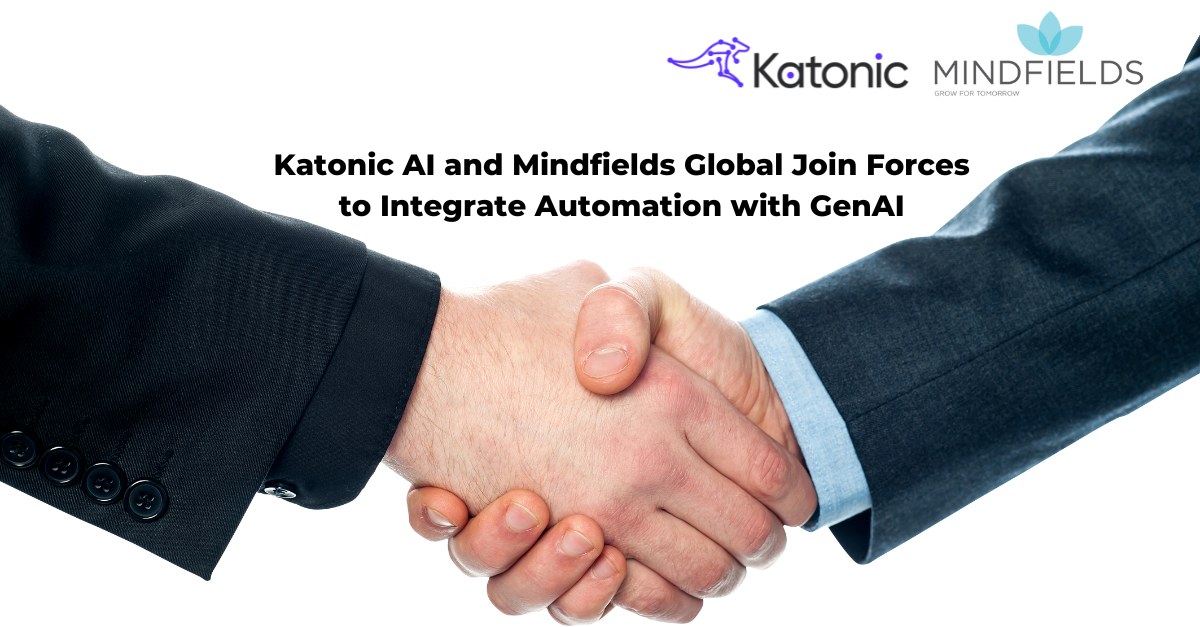 Mindfields' Partnership with Katonic AI | Press Release