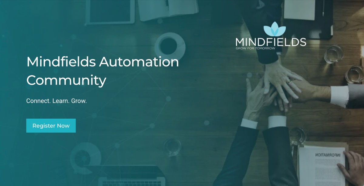 Mindfields Automation Community | RPA and AI Event
